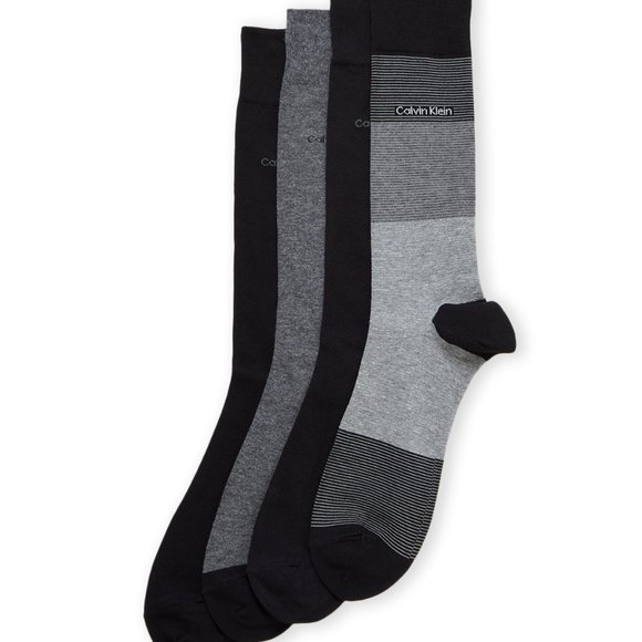 Calvin Klein | Underwear & Socks | Calvin Klein Micro Stripe Crew Dress ...